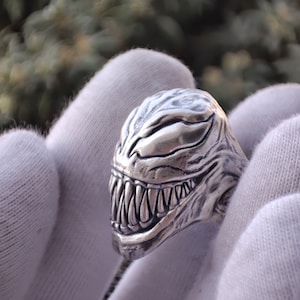 Venom, Venom Ring, Venom Spiderman Ring, Spider Men Ring, Spider ...