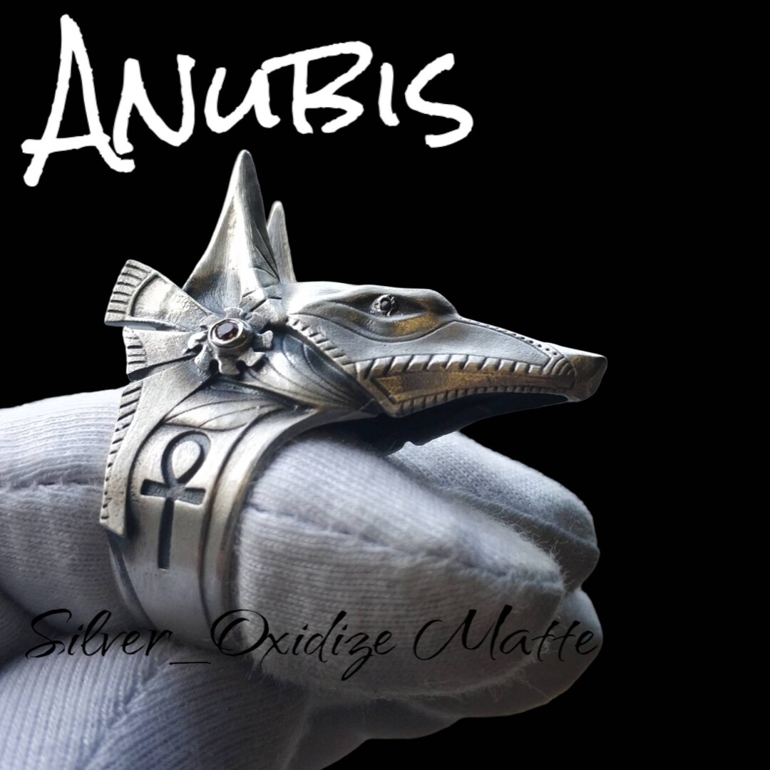 Anubis Egyptian Ring, Egyptian Ring, Anubis Egyptian Jewelry, Anubis ...