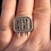 Cyberpunk 2077 Ring, Cyberpunk Silver Ring, Johnny Silvеrhand Burn Ring ...