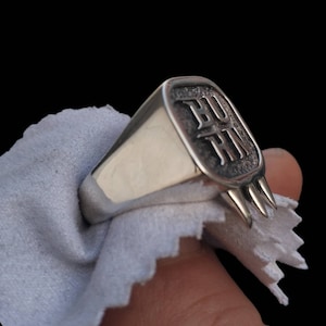 Cyberpunk 2077 Ring, Cyberpunk Silver Ring, Johnny Silvеrhand Burn Ring ...