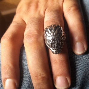 Venom Venom Ring Venom Spiderman Ring Spiderman Ring - Etsy