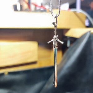 Devil May Cry Sword, Devil May Cry, Dante Silver Necklace, Dante Sword ...