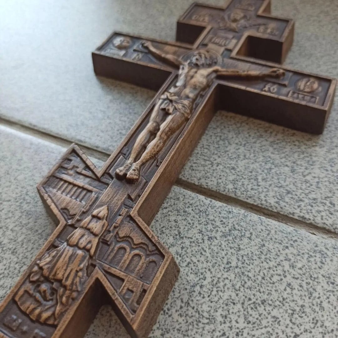 Religious Decor. Cross. Wall Cross. Orthodox Cross. Christian Cross ...