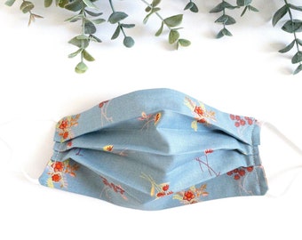 Rust Blue Mask - Etsy