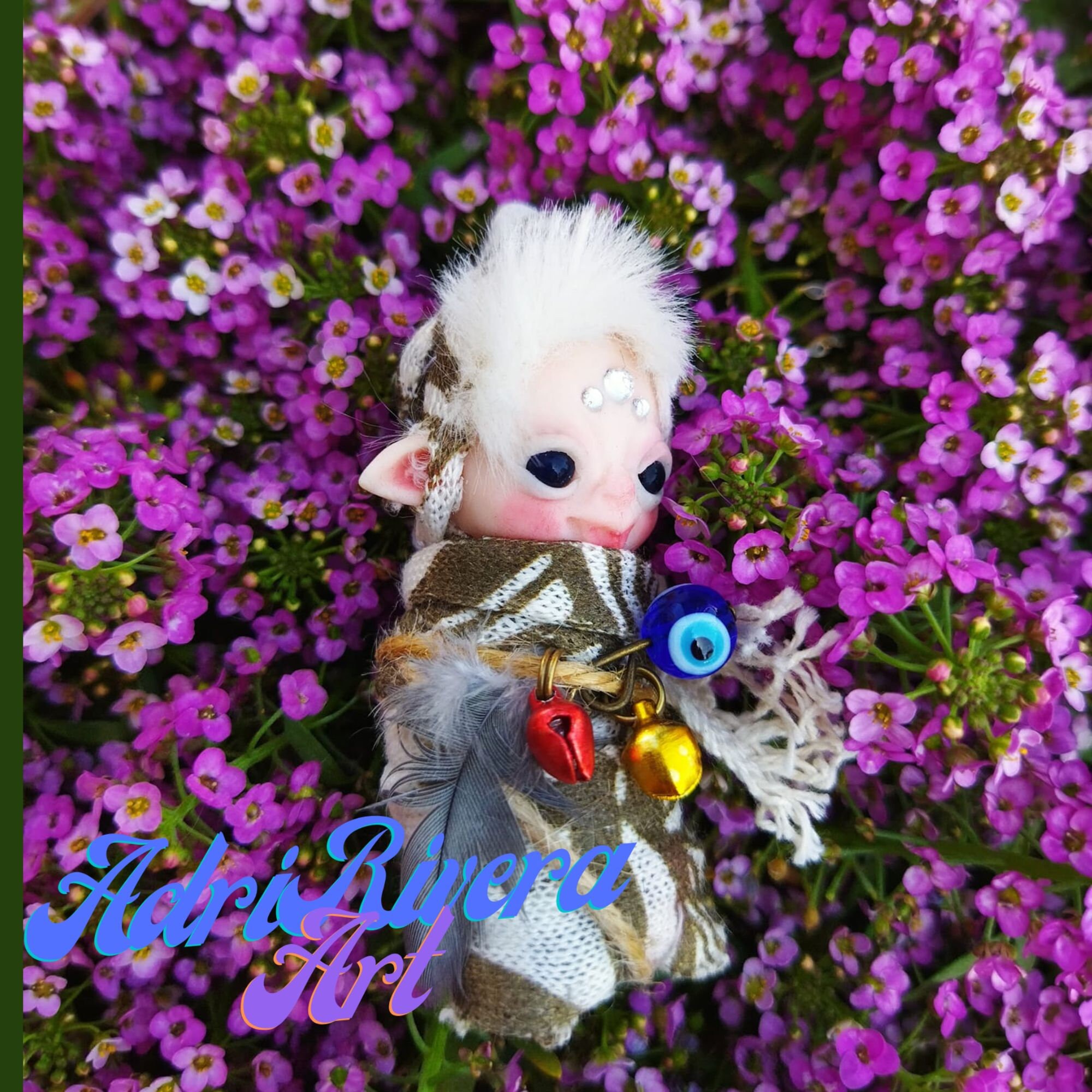 Baby Elf, Forest Elf, Protective Magical Being, Goblin, Ooak Elf, Ooak ...