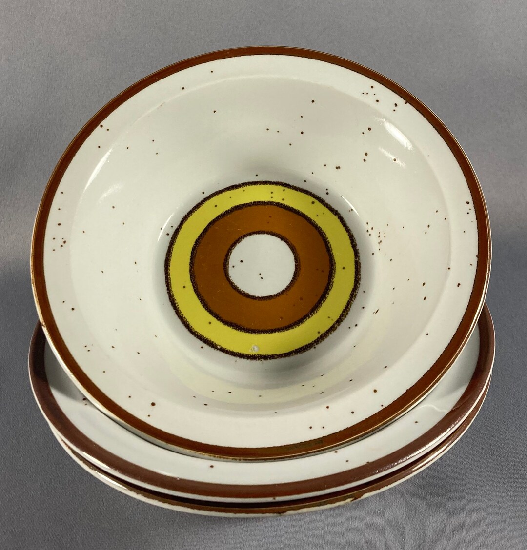 Hearthside Buffet Ware Funky Vintage Cereal Bowls, Set of 3 - Etsy