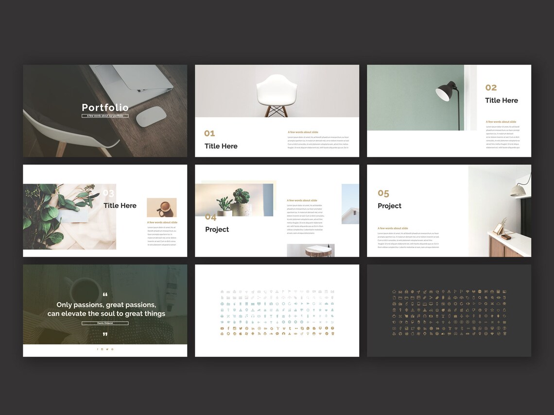 Planner Powerpoint Template - Etsy