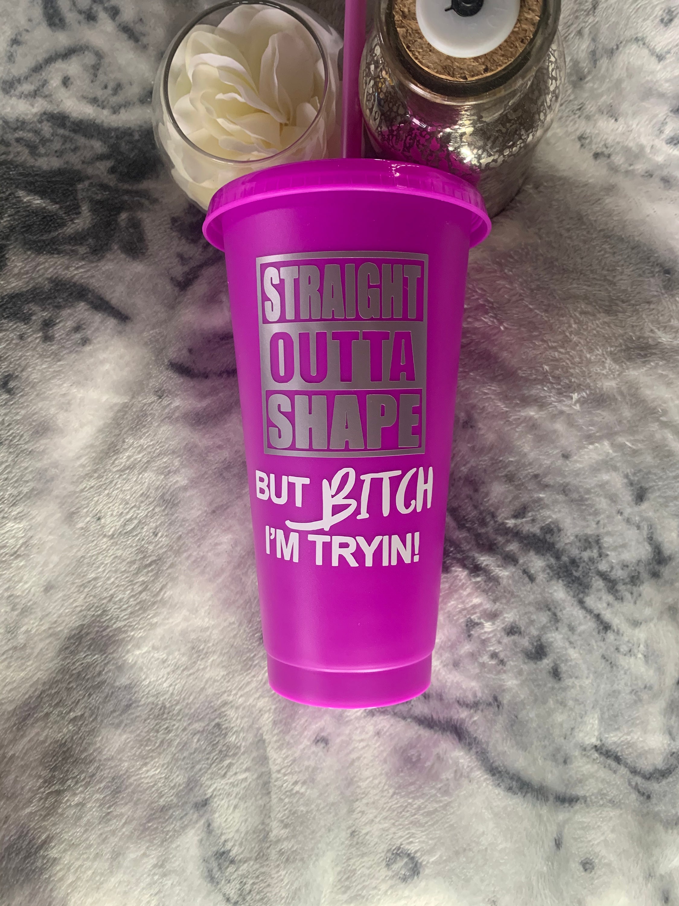 A Custom Sarcastic/funny Inspired Cold Cup. This Cup is - Etsy