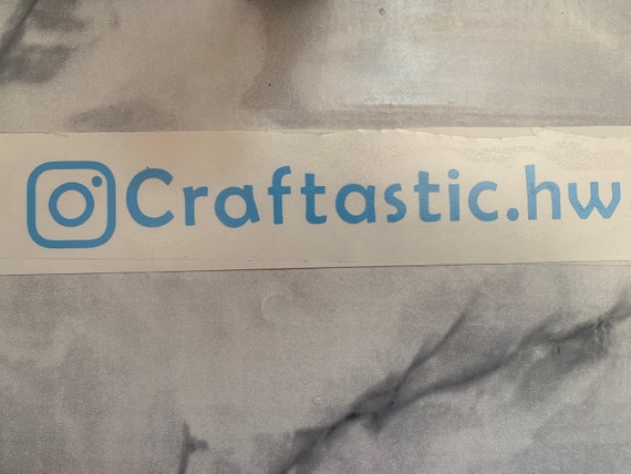 Set of 2 Social Media Vinyl Decal Stickers Perfect for | Etsy