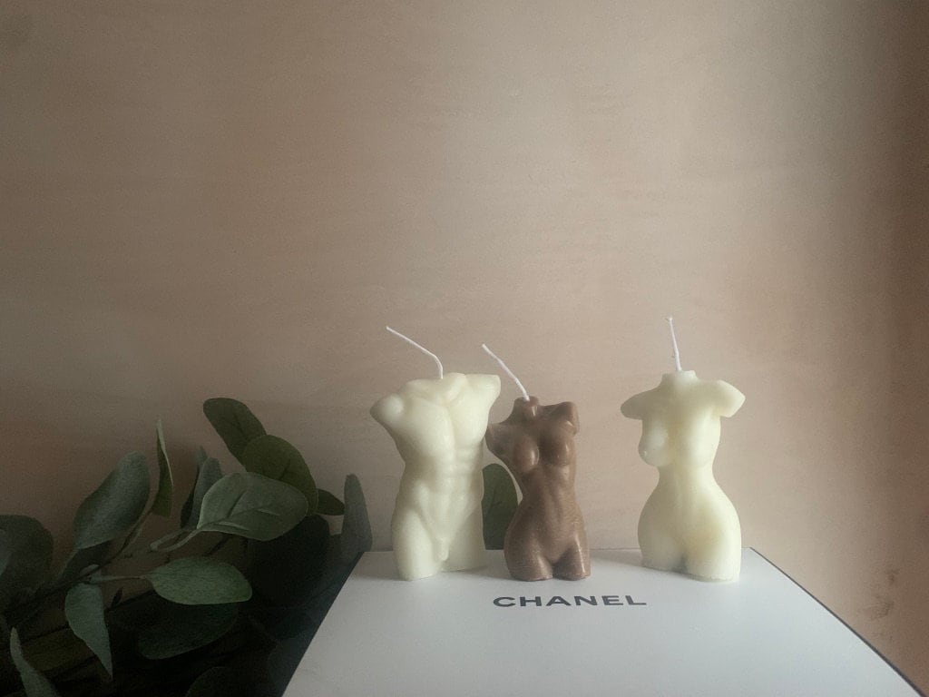 Torso Candle Couples 2 for 17 Pounds & FREE UK DELIVERY - Etsy