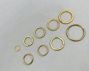 Brass Split Ring - Etsy