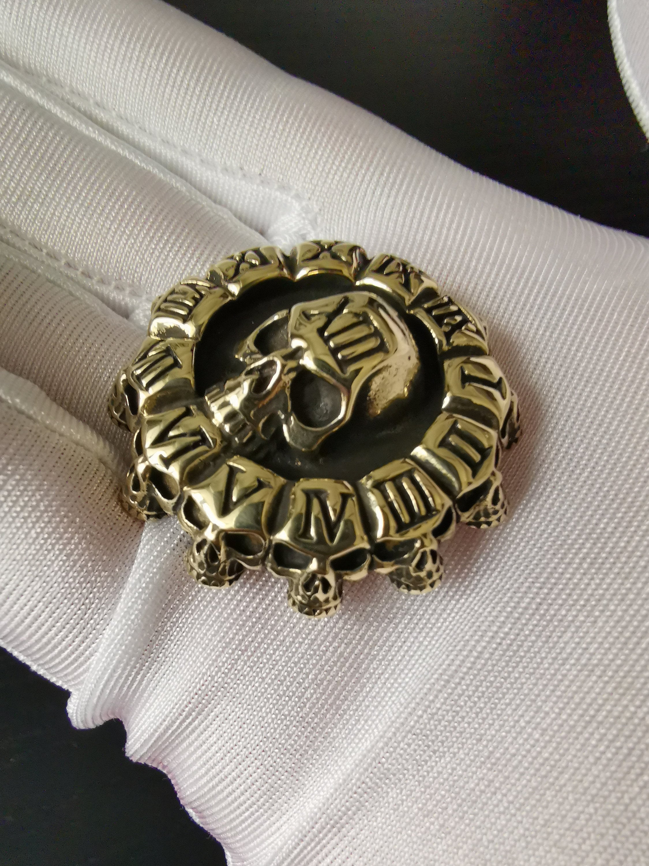 Leather Concho Brass Conchos Brass Rivets Accessories Stud - Etsy UK