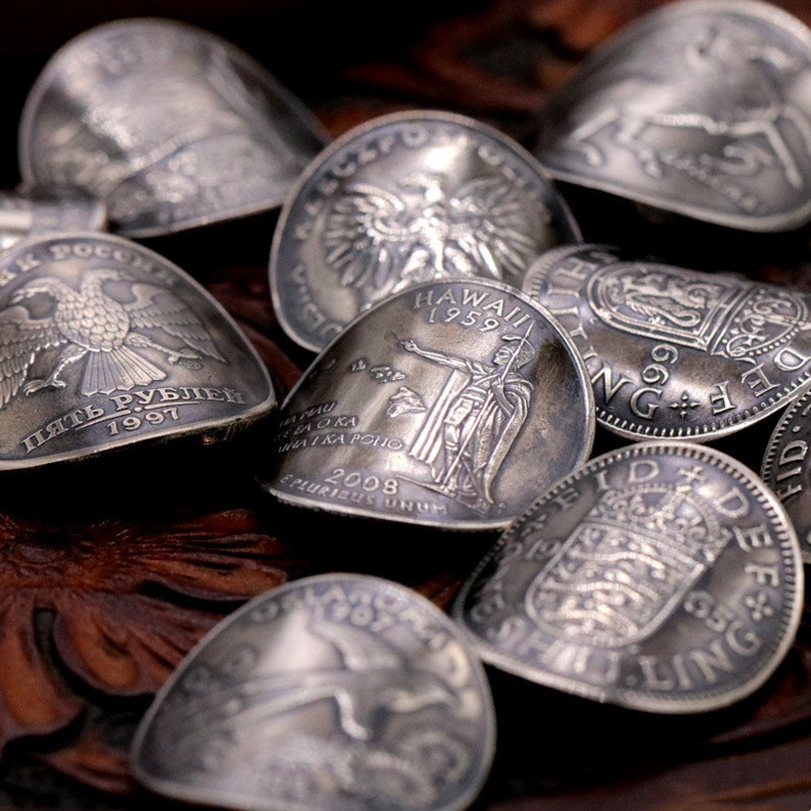 Concho Screw Back Coin Conchos Square Scarf Decorative Concho - Etsy