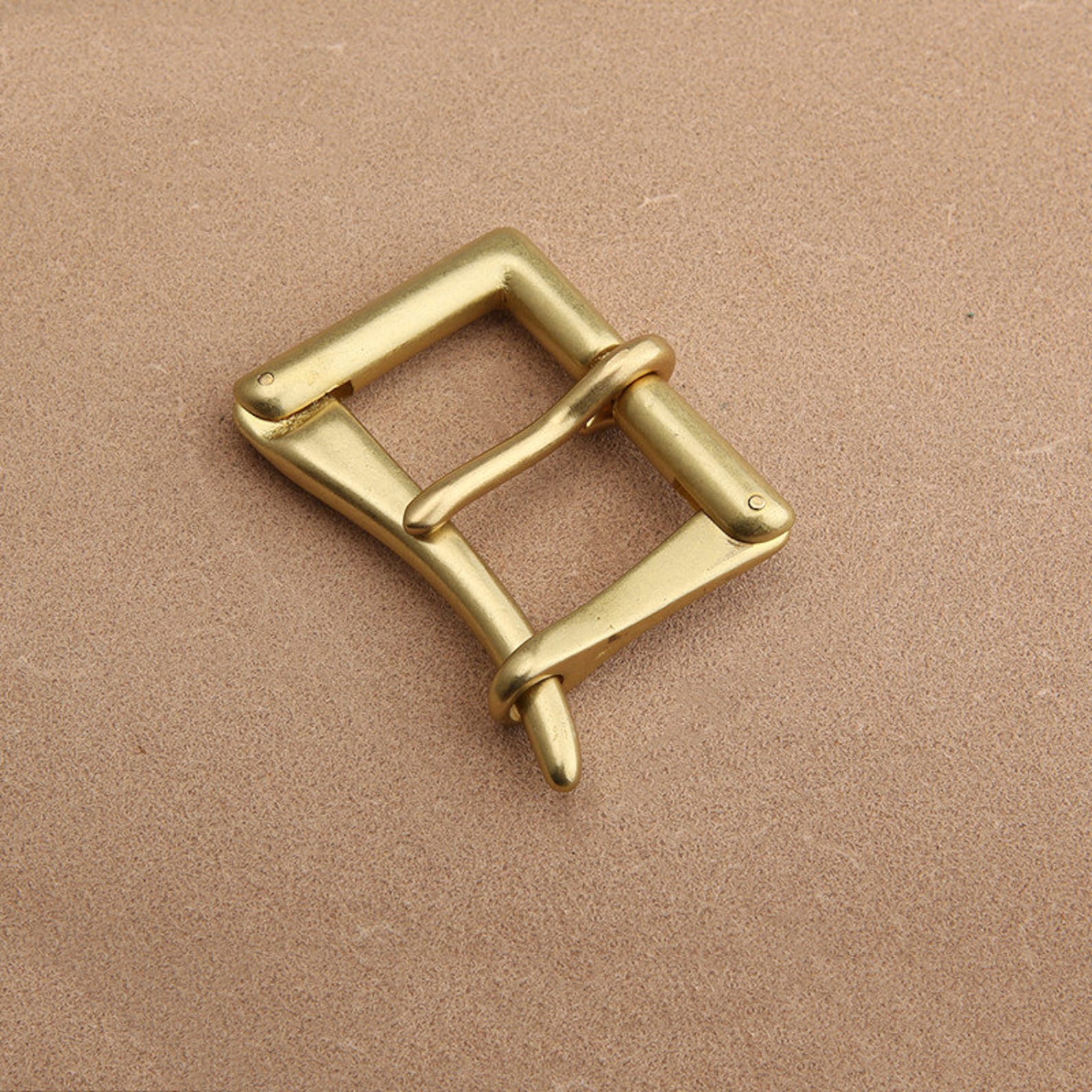Brass Roller Pin Buckle Solid Brass Quick Release Belt Buckle - Etsy