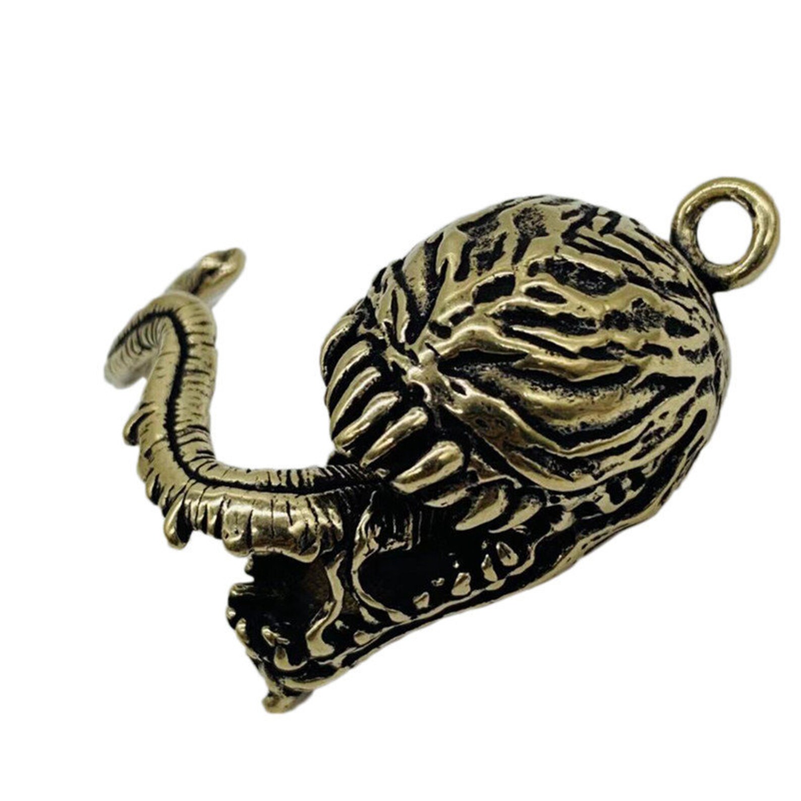 Brass Venom Pendant Keychain Pendants Key Rings Keychain - Etsy