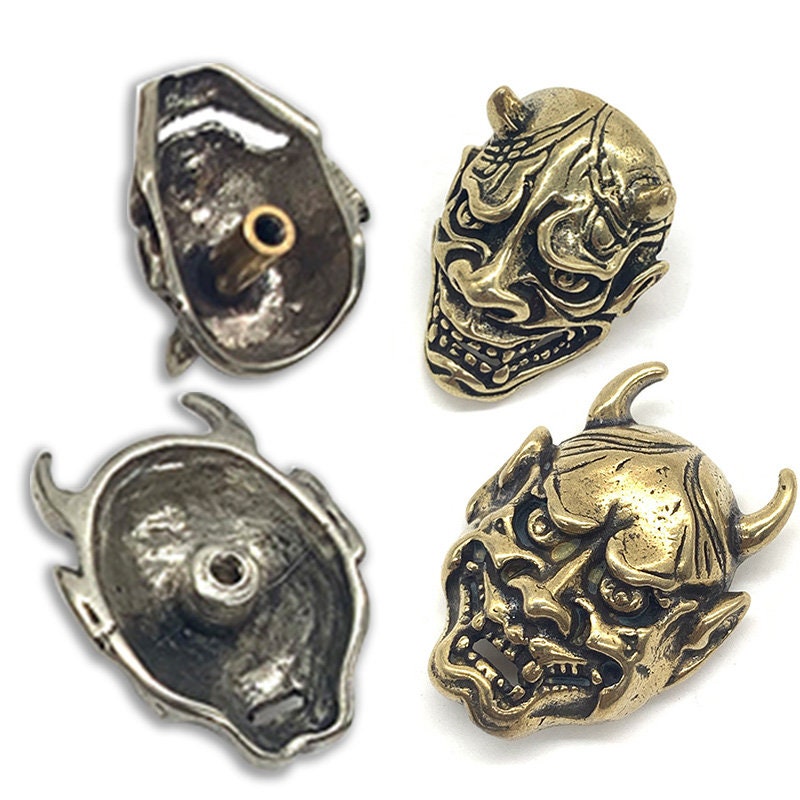 Brass Conchos Screw Back Leather Crafting Conchos Hannya Evil Concho ...