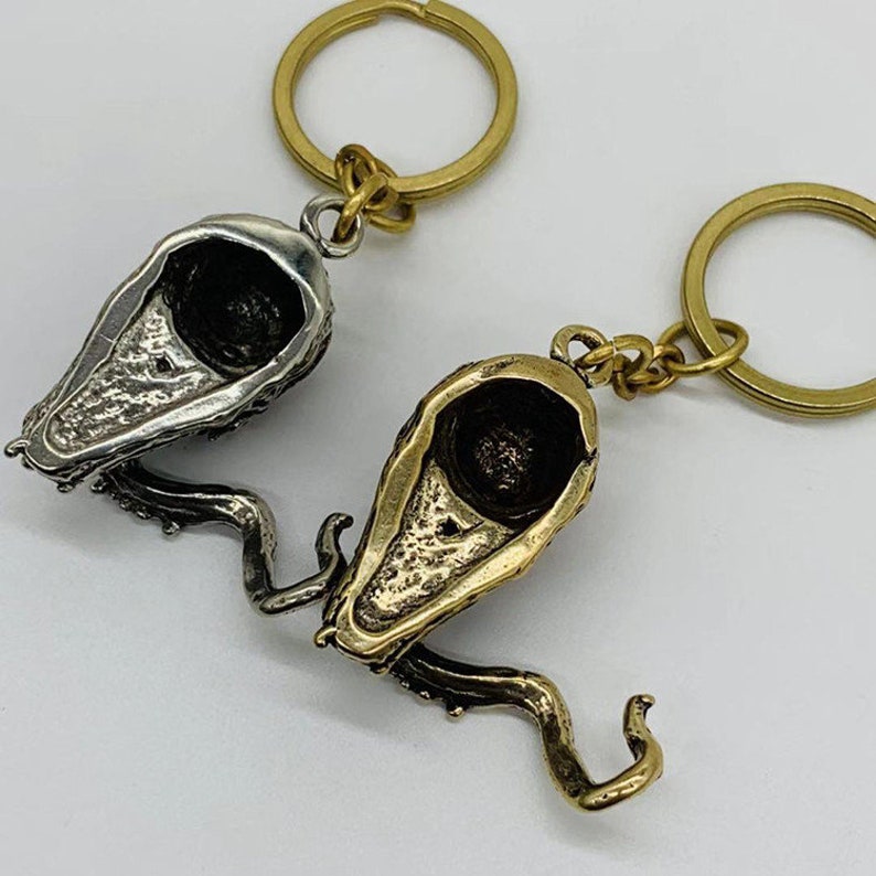 Brass Venom Pendant Keychain Pendants Key Rings Keychain | Etsy