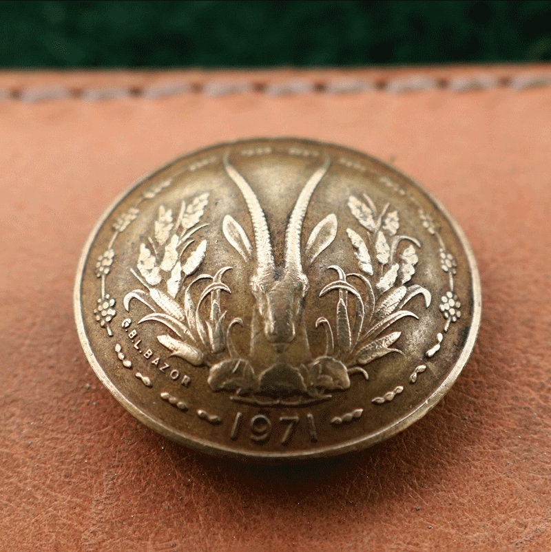 Antelope Conchos Screw Back Vintage Coin Conchos Decorative - Etsy