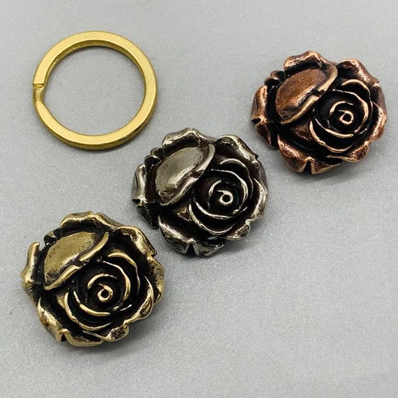 Brass Conchos Screw Back Vintage Wolf Head Leathercraft Concho - Etsy