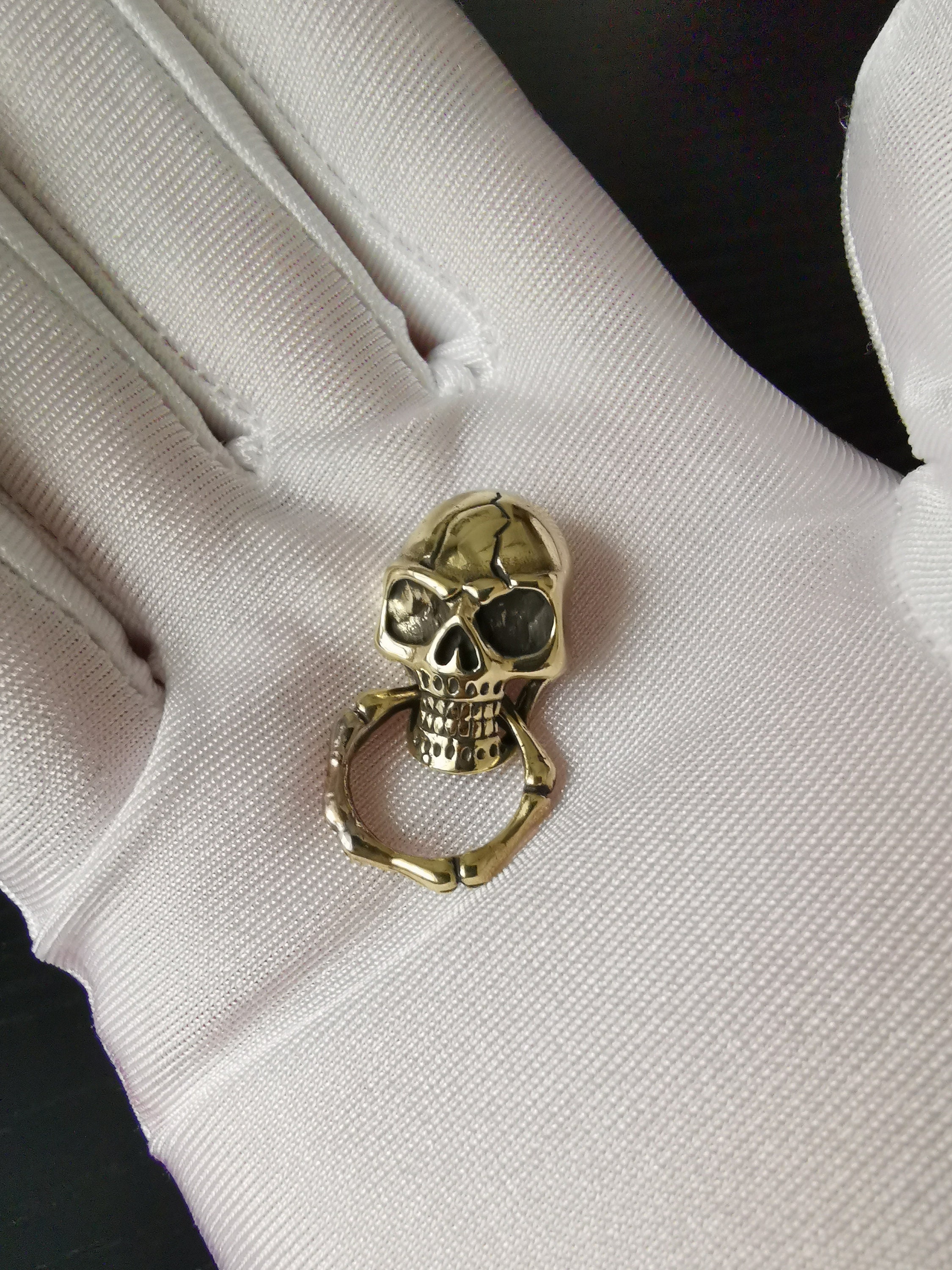 Brass Conchos Leather Craft Accessories Stud Skull Concho | Etsy