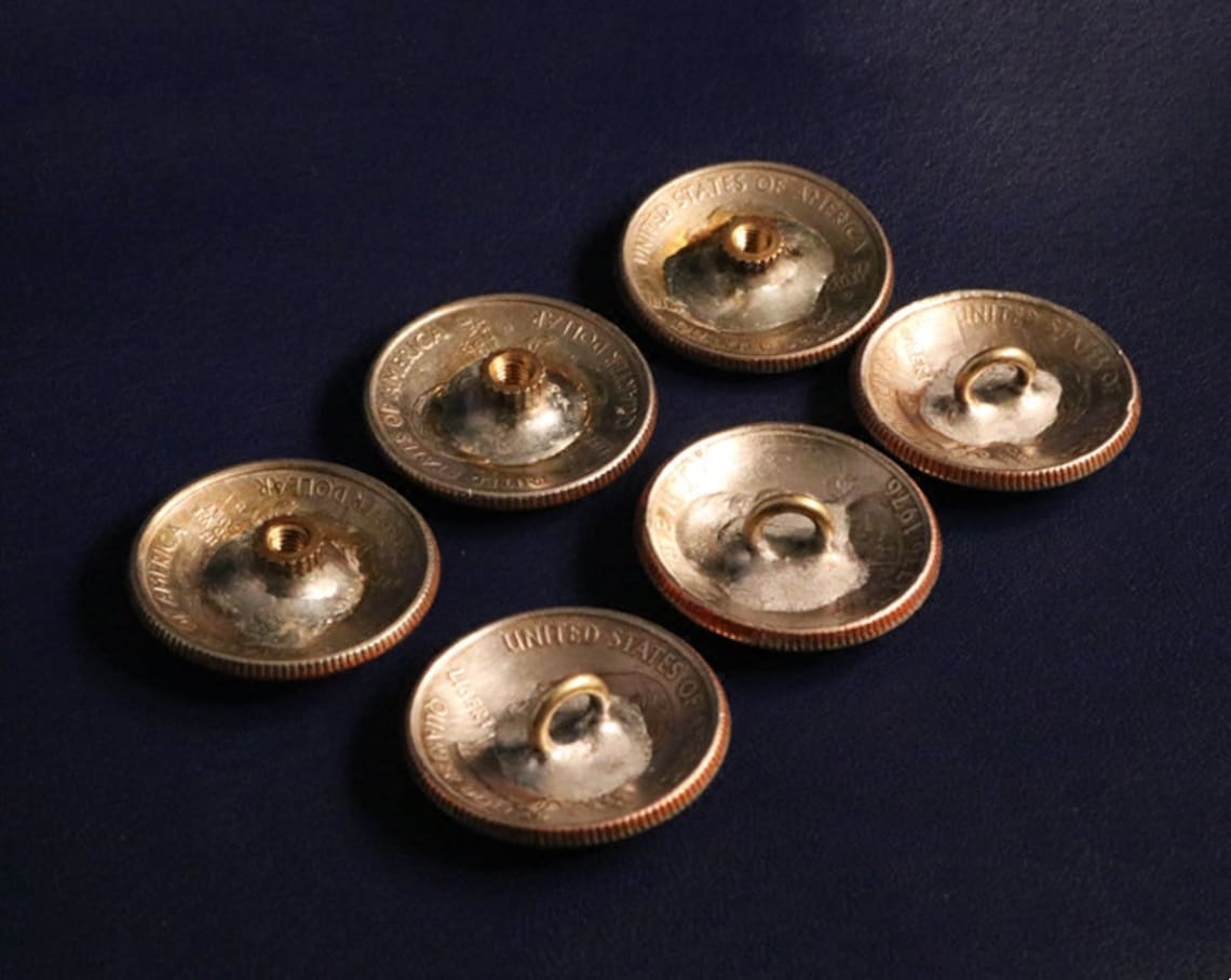 Conchos Screw Back Morgan Dollar Concho Coin Conchos - Etsy