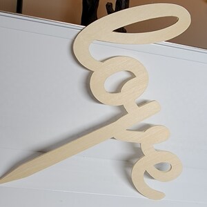 Custom Wood Cake Topper - Etsy