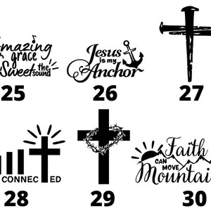 Religious/christian Permanent Vinyl Decal - Etsy