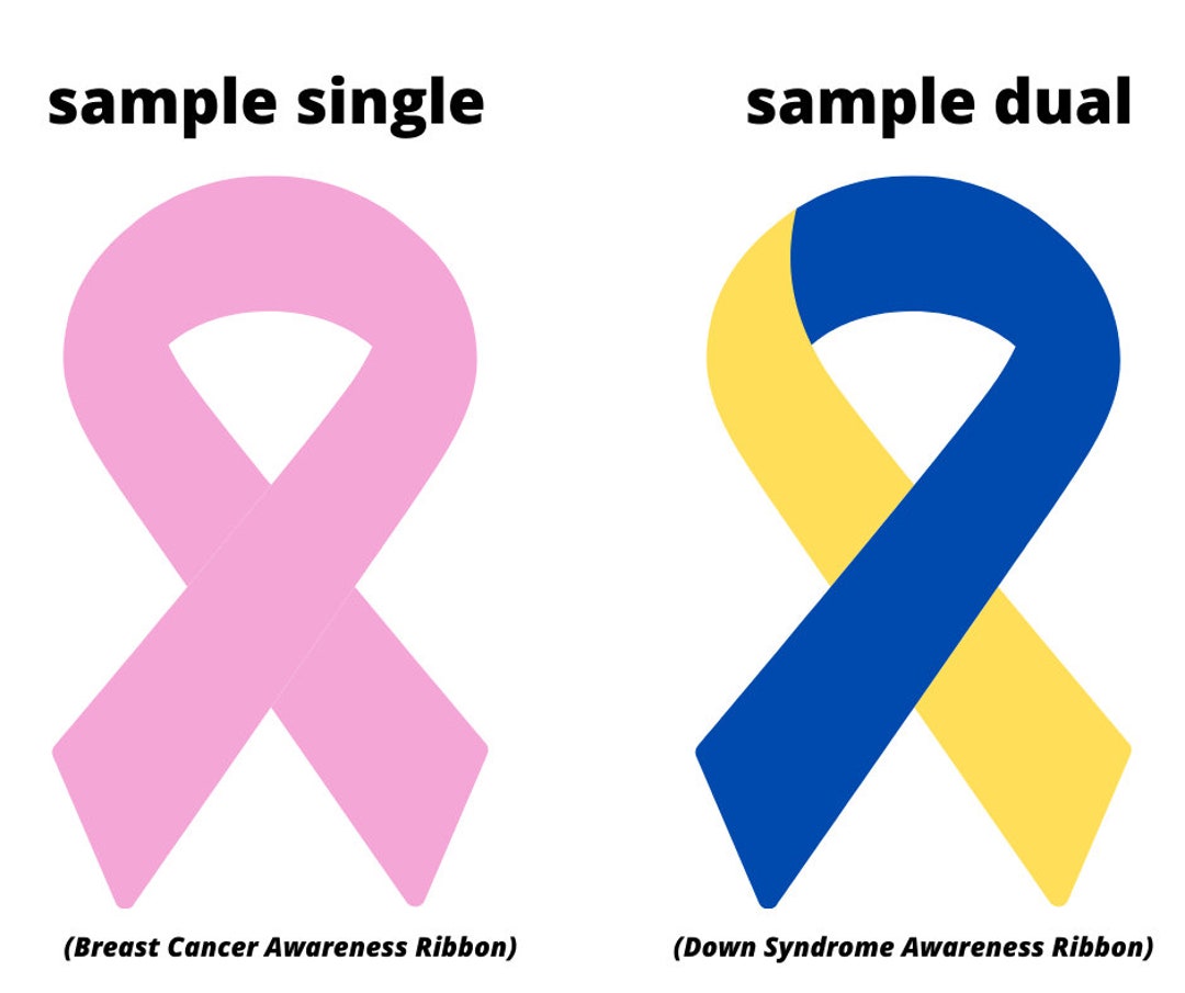 Awareness Ribbon Permanent Vinyl Decal - Etsy