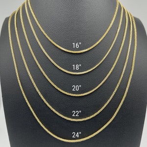 Square Wheat Chain Men Women Diamond Cut Necklace 1.75-3.9mm - Etsy