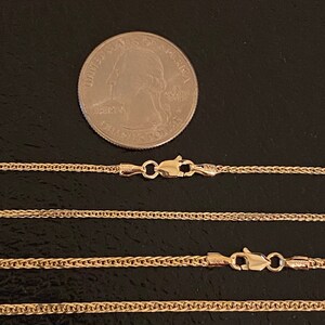 Square Wheat Chain Men Women Diamond Cut Necklace 1.75-3.25mm - Etsy