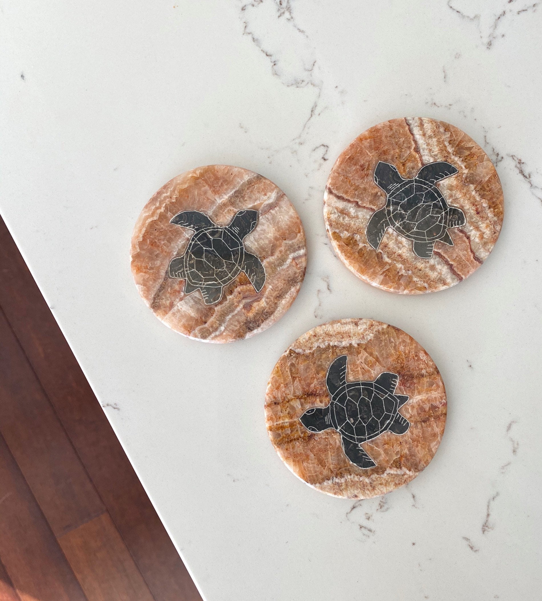 Marble Coaster - Turtle - Etsy