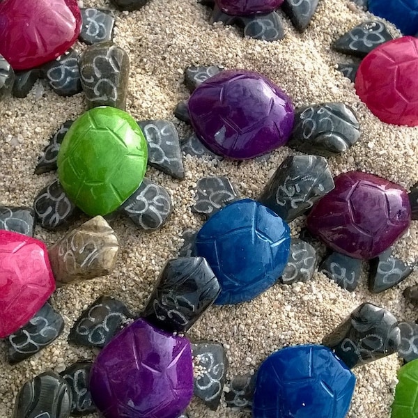 Sea Turtle Figurine - Etsy