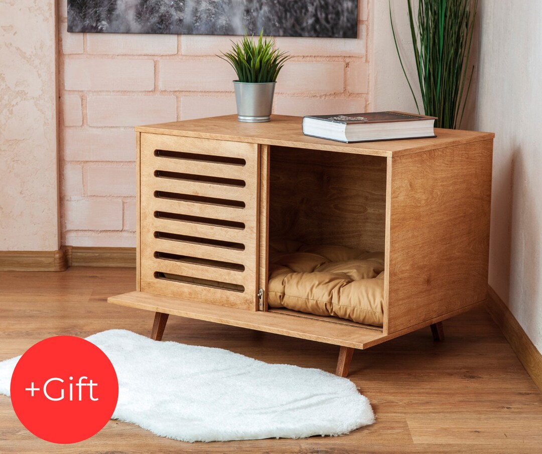 Bungalo H Dog House, Puppy Crate House, Modern Dog House, Dog Bed ...