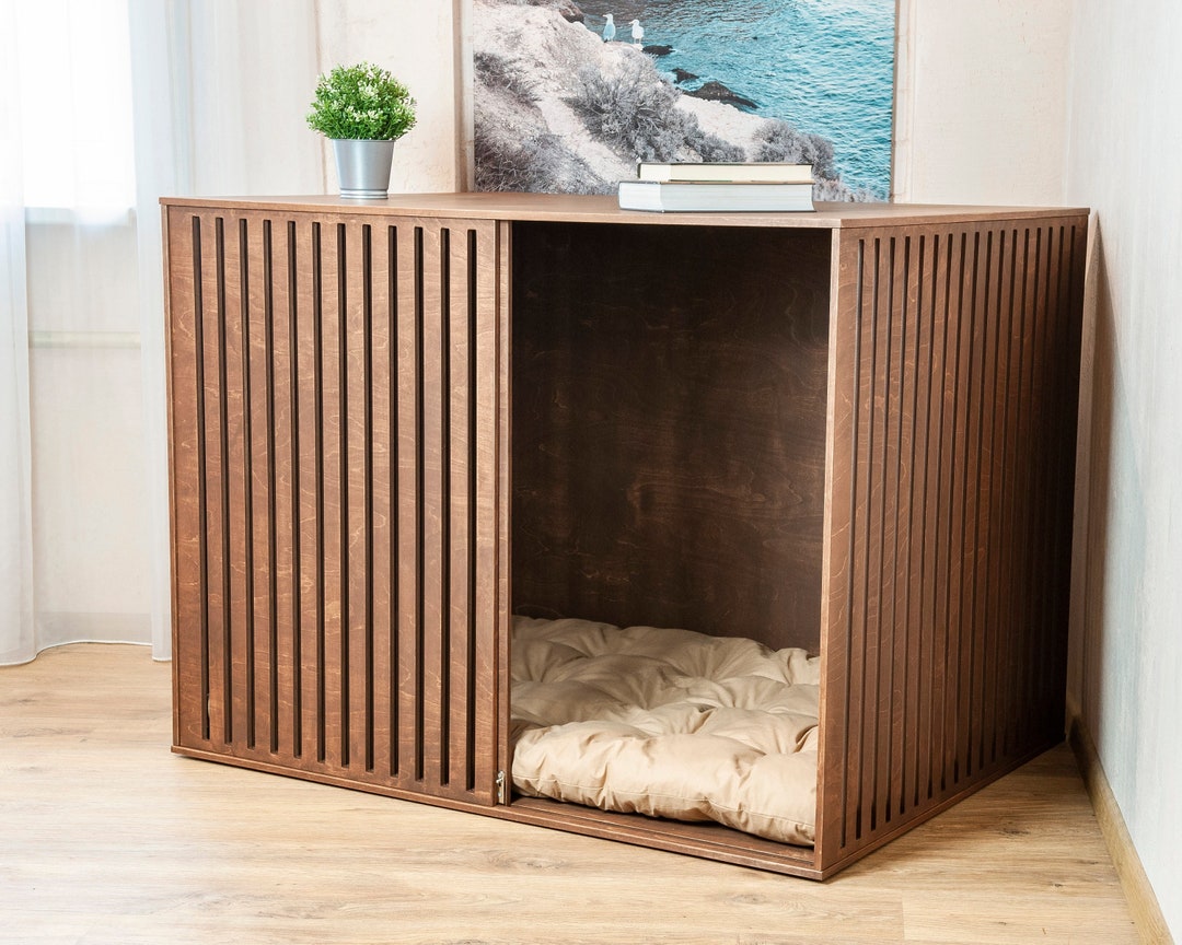 Lumio II XXL Pet House, Modern Dog House, Dog Bed, Wooden Pet House ...