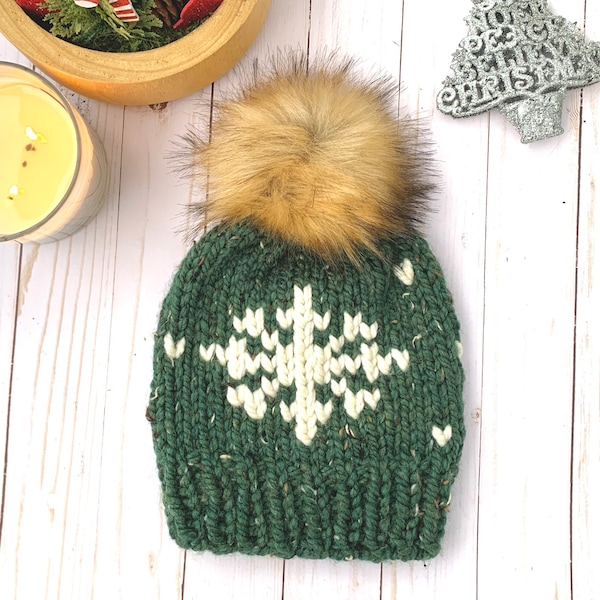 Snowflake Hat - Etsy