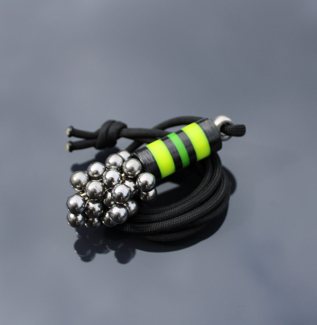 Lanyard Magnet Dayglow G10 and 3K Carbon Fibre. - Etsy
