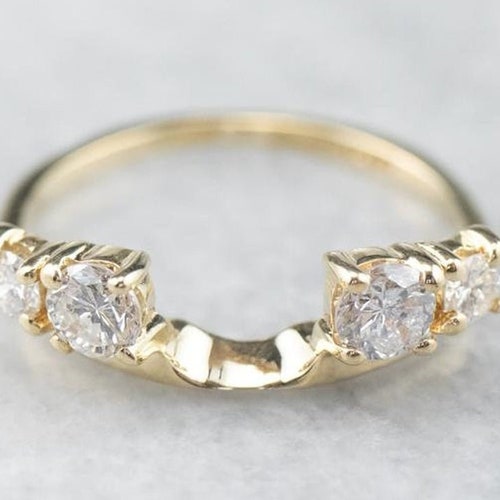 1 Ct Marquise Cut Diamond Enhancer Guard Wrap Insert Ring - Etsy