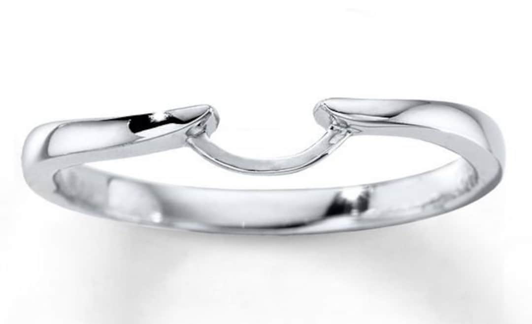 Enhancer and Wrap Ring Guard Engagement Ring Jacket / Wrap, Sterling ...