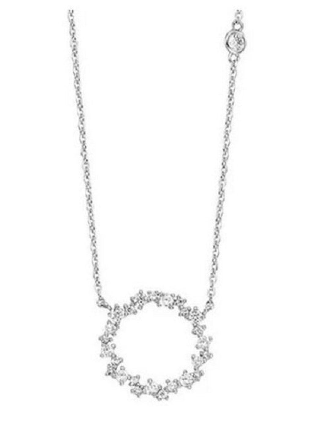 Legend of the Blue Sea Sim Cheong's White Diamond Necklace 925 Sterling ...