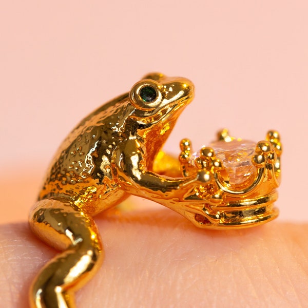 Frog Ring - Etsy