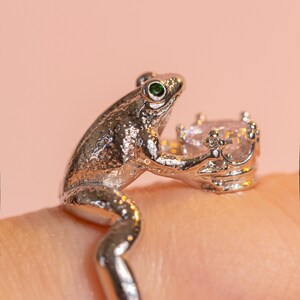 Frog Ring Gold, Frog Prince Ring, Adjustable Gold Ring for Women - Etsy