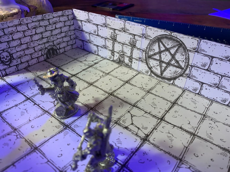 Printable Dungeon Tiles for Tabletop Gaming - Etsy