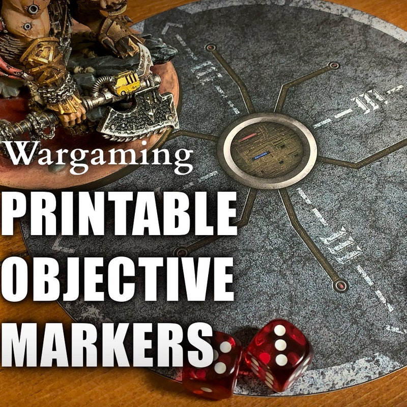 40k Objective Markers - Etsy