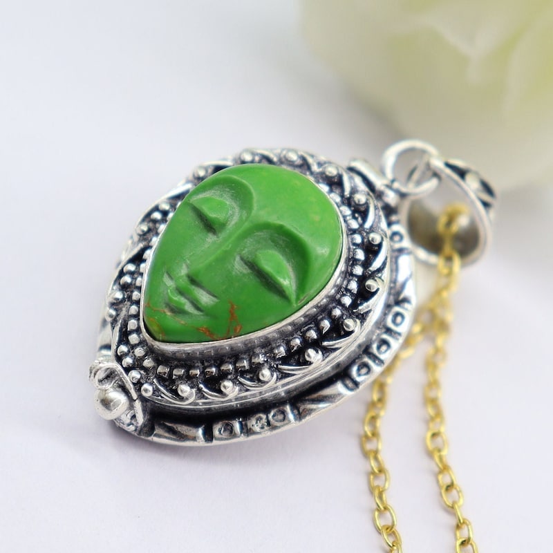 Turquoise Lockets - Etsy