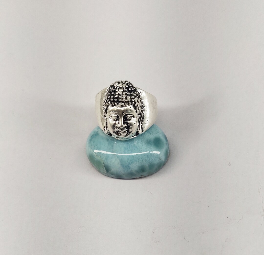 Christmas Giftbuddha Ring, 925 Silver Ring,buddhist Ring, Symbolic Ring ...