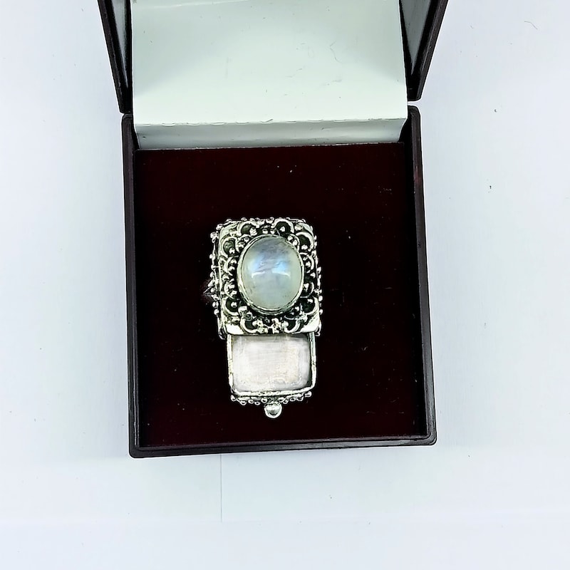 Secret Compartment Ring - Etsy
