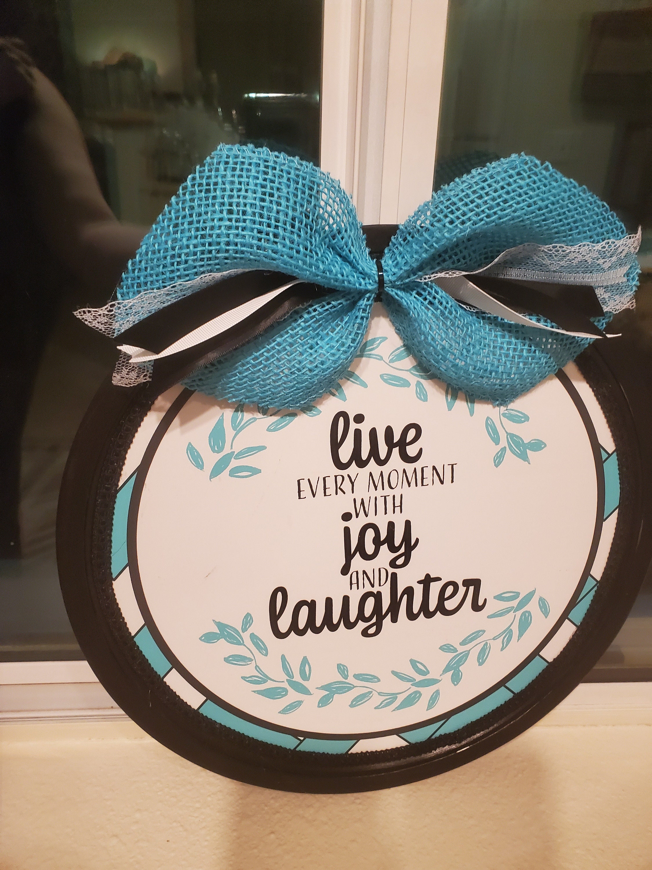 Wall Decor, Wall Hanging, Sign, Joy, Laughter, Quote - Etsy Norway