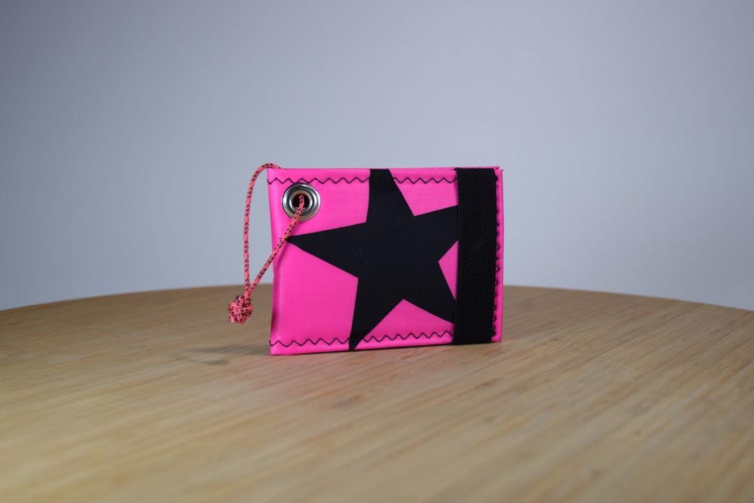 Sailboat Wallet Pink/star - Etsy