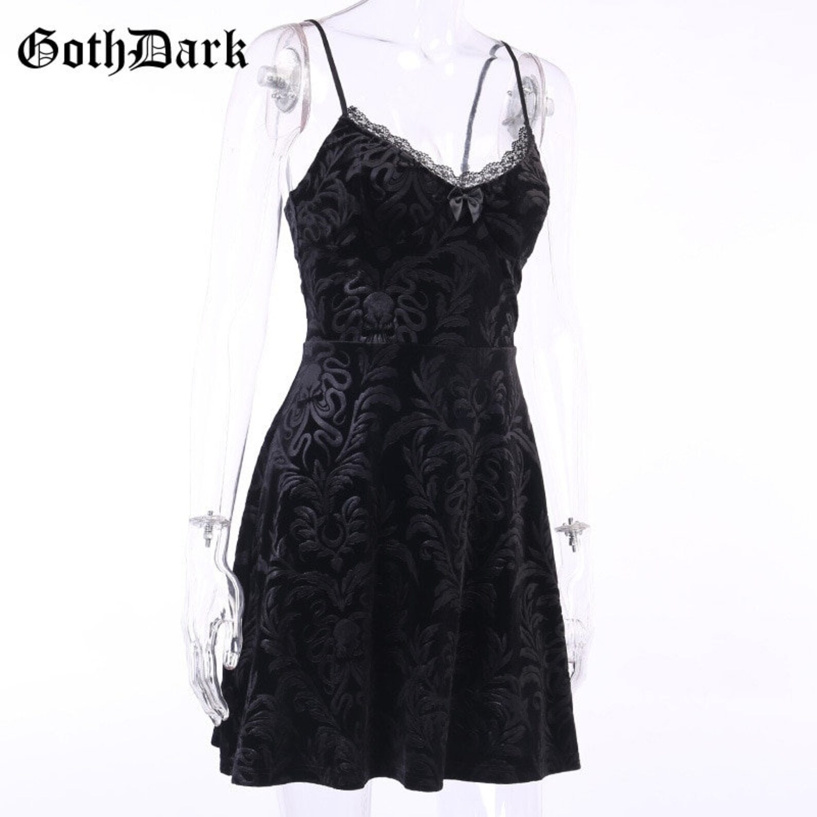 Gothic Dress Black E-girl Summer Dress for Women Bodycon | Etsy