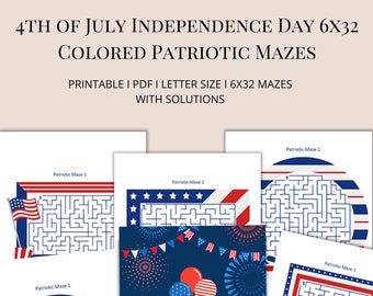 4th of July Printable Patriotic Decor Independence Day - Etsy